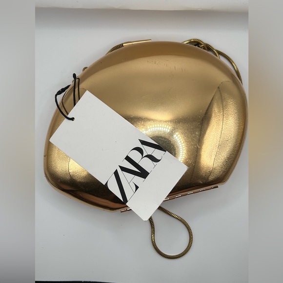Zara | Bags | Nwt Zara Metal Bag With Removable Chain Strap | Poshmark